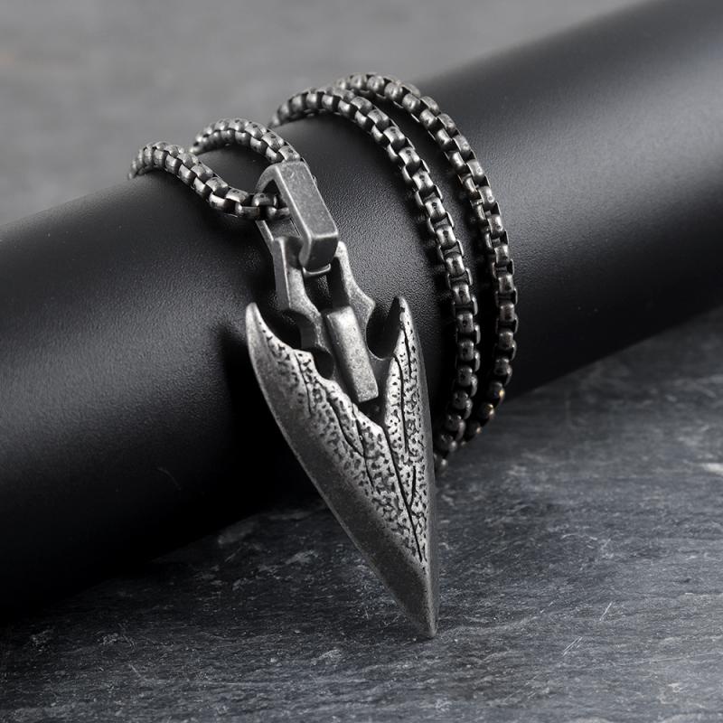 Norse Celtic Mythology Viking Weapons Spear Head Pendant Necklace ...