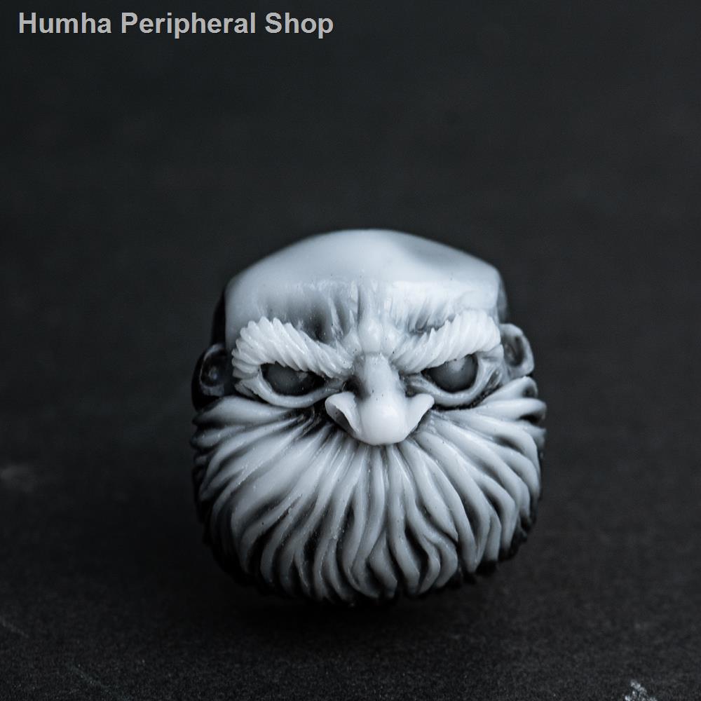 Artisan keycap Bald Jack keycap Hand made Resin keycap mechanical ...