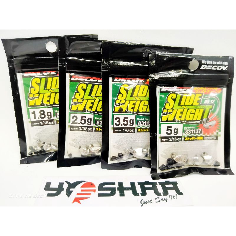 DECOY SLIDE WEIGHT DS-12 | Shopee Malaysia