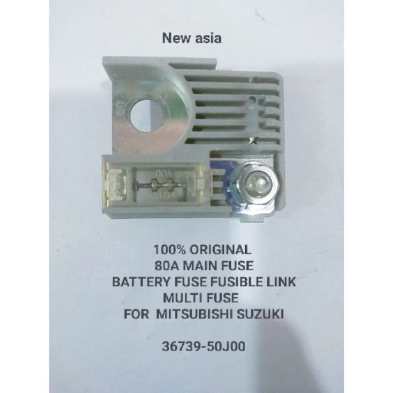 100% ORIGINAL 80A MAIN FUSEBATTERY FUSE FUSIBLE LINKMULTI FUSE FOR ...