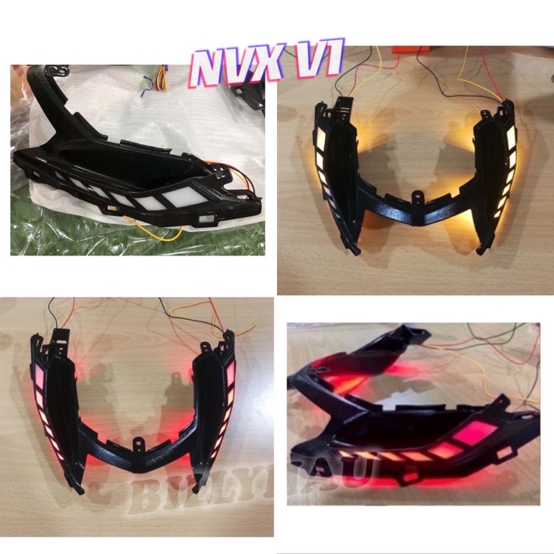 YAMAHA AEROX NVX 155 NVX155 V1 V2 TURN LIGHT WITH SIGNAL AUDI TAIL ...