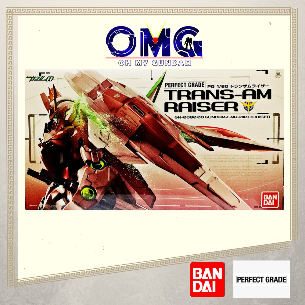 Bandai Gundam PG 00R 00 Raiser Trans AM 1 60 1/60 perfect OMG OO Trans-Am | Shopee Malaysia