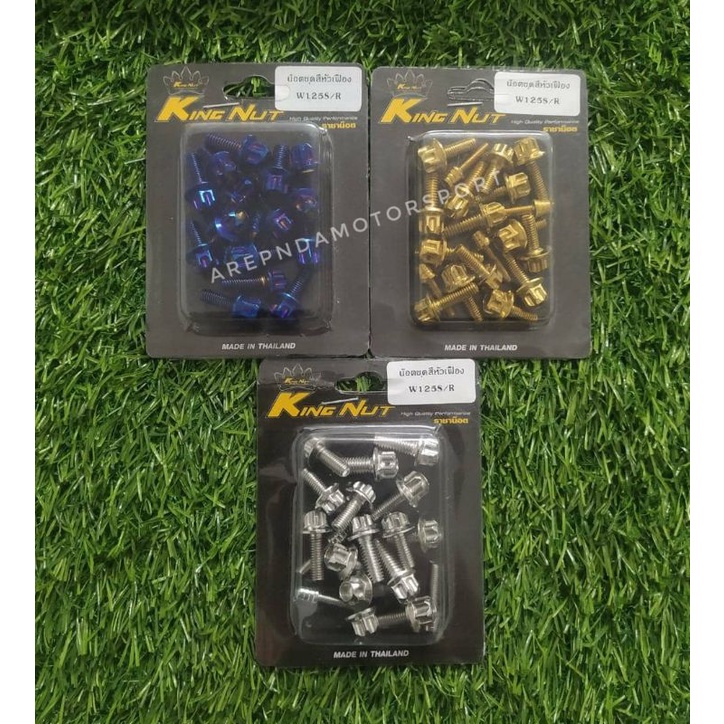 💥SKRU ALOY COVERSET WAVE 125 R THAILAND 🇹🇭💥 | Shopee Malaysia