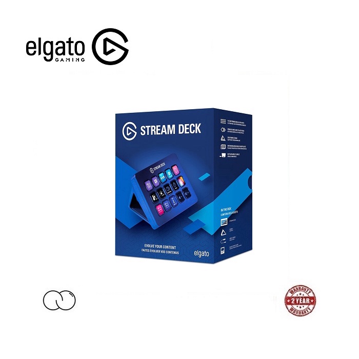 ELGATO StreamDeck MK.2 / Streaming Desk / Fully Customizable LCD keys ...