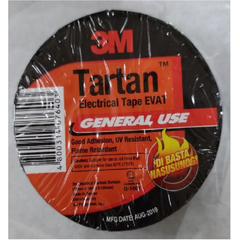 3M Tartan 1710 Electrical Tape 19mm | Shopee Malaysia