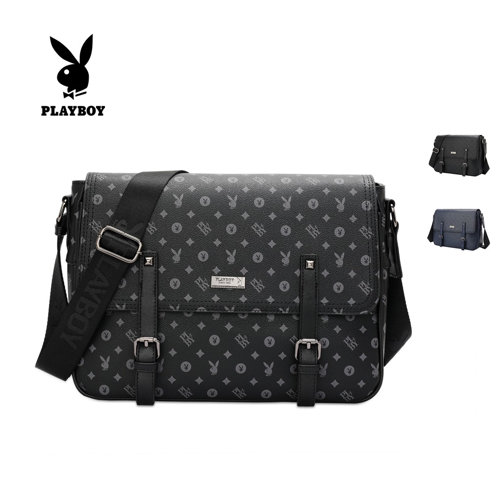 [CLEARANCE]-PLAYBOY Monogram Sling Bag - Multi Color PLP 7658 | Shopee ...