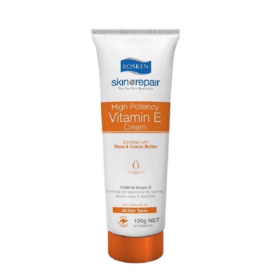 Rosken Skin Repair High Potency Vitamin E Cream (100g) | Shopee Malaysia