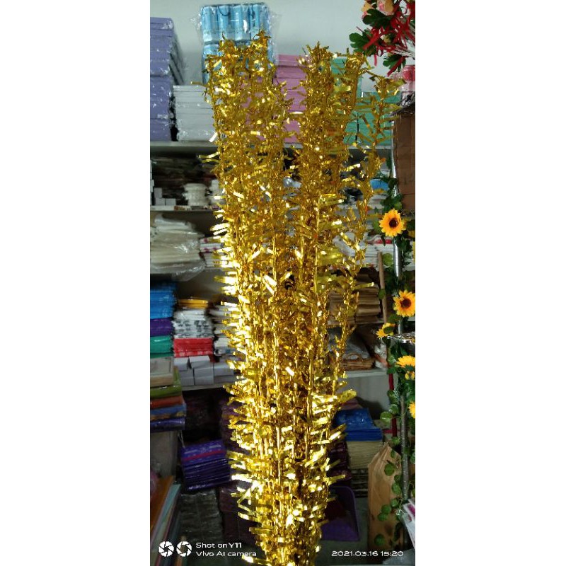 bunga manggar Murah bajet / bunga maggar biasa Hiasan Kenduri | Shopee ...