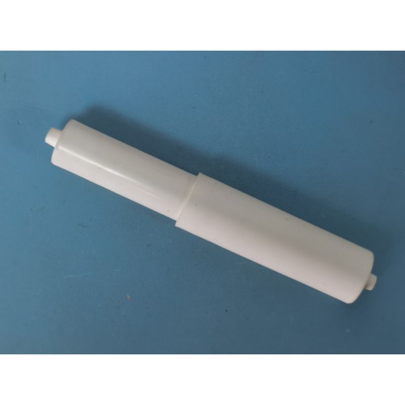 Recessed Toilet Paper Roll Spindle PVC Beige Colour W /Spring Shaft ...