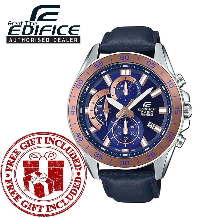 (READY STOCK) Official Marco Warranty CASIO Edifice EFV550L 2A Standard ...