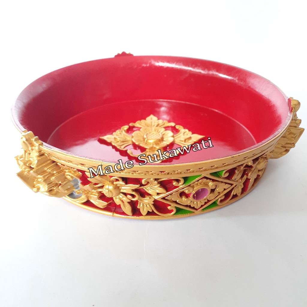 Gayatri bali Carved sodan Placemat Container 19cm | Shopee Malaysia