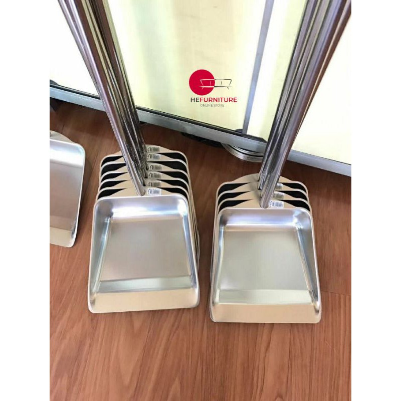 Stainless Steel Square Shape Dustpan/broom | Shopee Malaysia