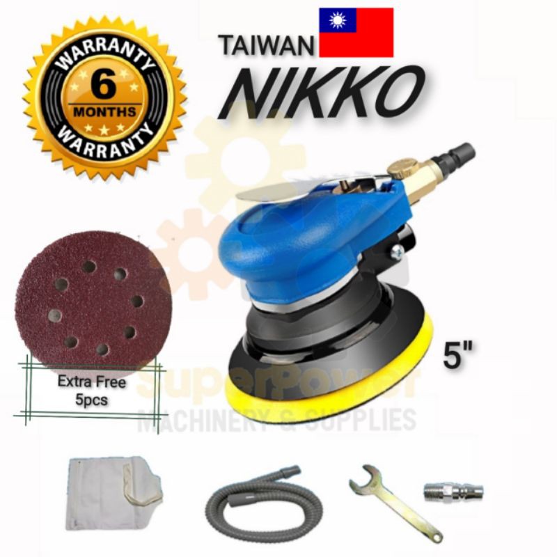 NIKKO 5" Air Orbits Sander(TAIWAN) | Shopee Malaysia