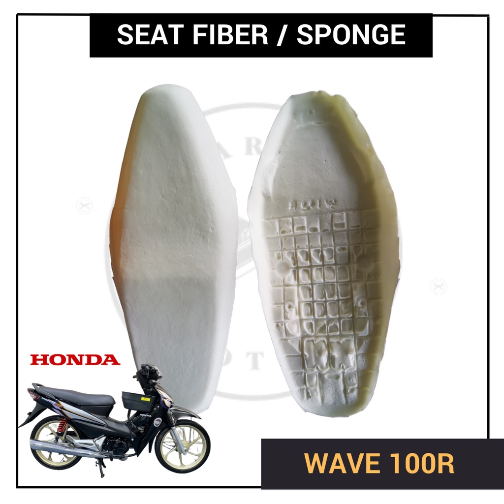 SPAN SEAT FIBER SPONGE PU FORM KUSYEN EX5 WAVE W125S W100R W125 RS150 CLASS W100 W110 DREAM DASH ...