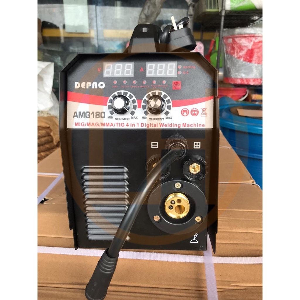 DEPRO AMG180 4 in 1 Digital Welding Machine | Shopee Malaysia