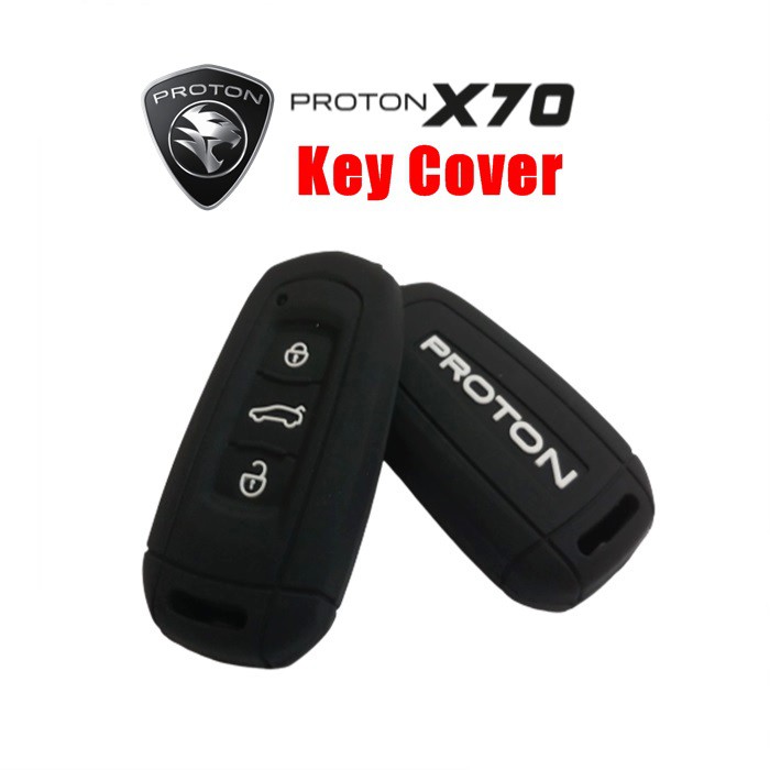 Silicone Car Key Cover For Proton X70 3 Button | Shopee Malaysia