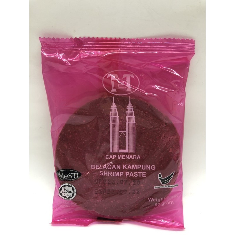 Cap Menara Belacan Kampung 80g | Shopee Malaysia