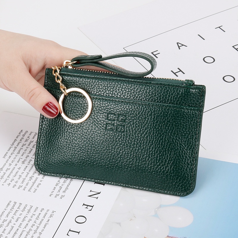 Genuine leather texture coin purse female mini soft leather handbag new ...