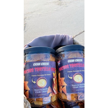 Nachos Tortilla Chips + Percuma Cheese | Shopee Malaysia