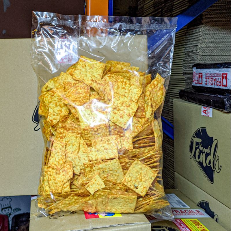 Kerepek Opak Perisa BBQ [ 1 KG ] 𝙆𝙚𝙧𝙚𝙥𝙚𝙠 𝙁𝙚𝙣𝙙𝙞 | Shopee Malaysia