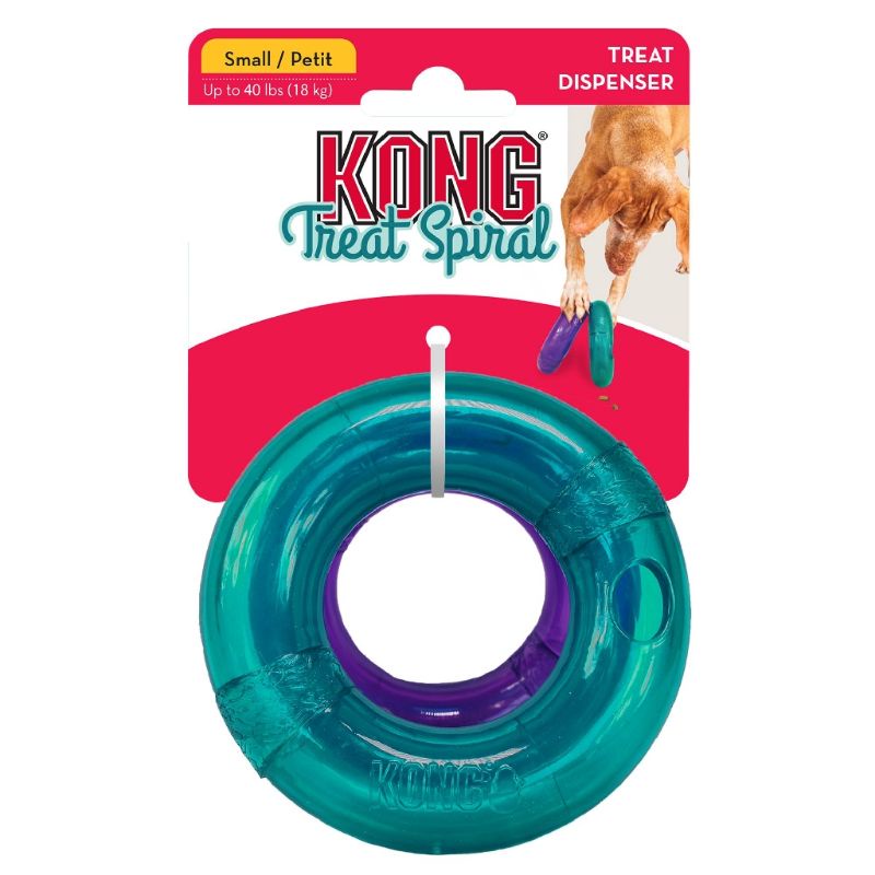 KONG Treat Spiral Ring Small Dog Toy (PTS31) | Shopee Malaysia