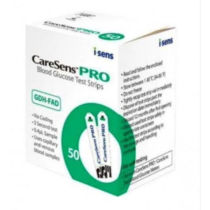 CareSens Pro Blood Glucose Test Strip (50s) without box | Shopee Malaysia