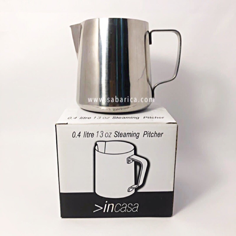 Incasa Milk frothing Pitcher 13oz / 400ml Professional 专业咖啡师拉花缸 ...