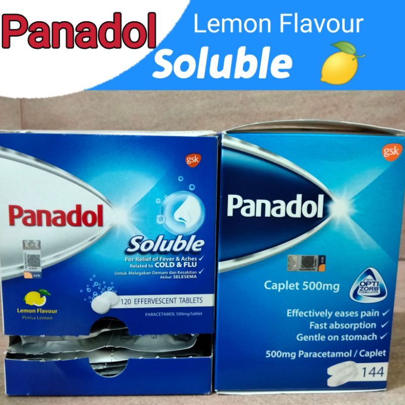 Panadol-Soluble (Lemon Flavour) | Shopee Malaysia