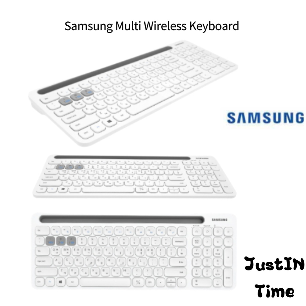 [Samsung Electronics] SK-P1000W Wireless Multi-Pairing White Keyboard ...