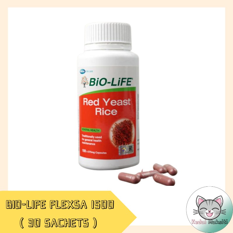Bio-life Red Yeast Rice ( 100's ) | Shopee Malaysia
