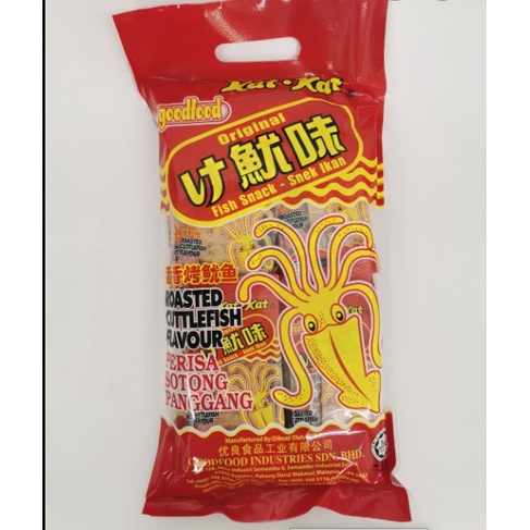 Kat Kat Original / Black Pepper Fish Snack 30pcs | Shopee Malaysia