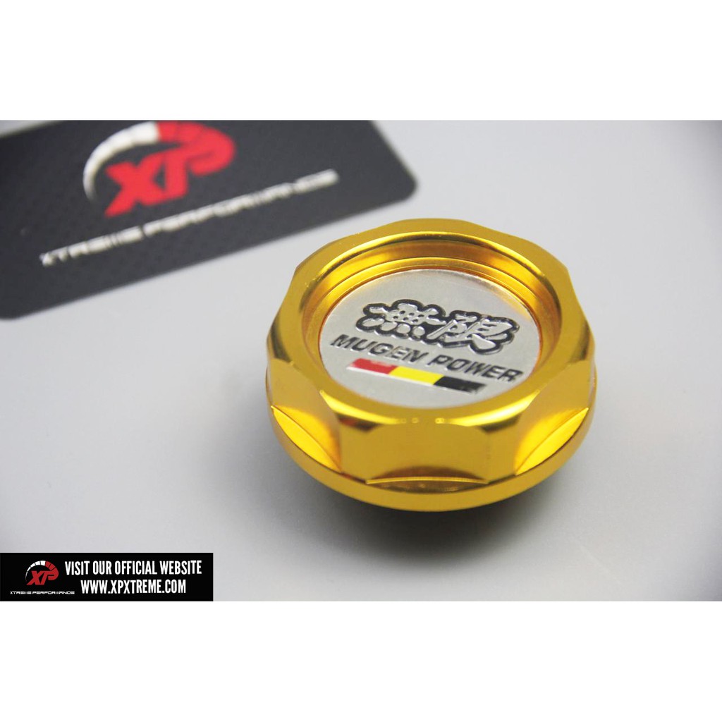 ORIGINAL READY STOCK TRD BILLET ENGINE OIL CAP TOYOTA ALUMINIUM GOLD ...