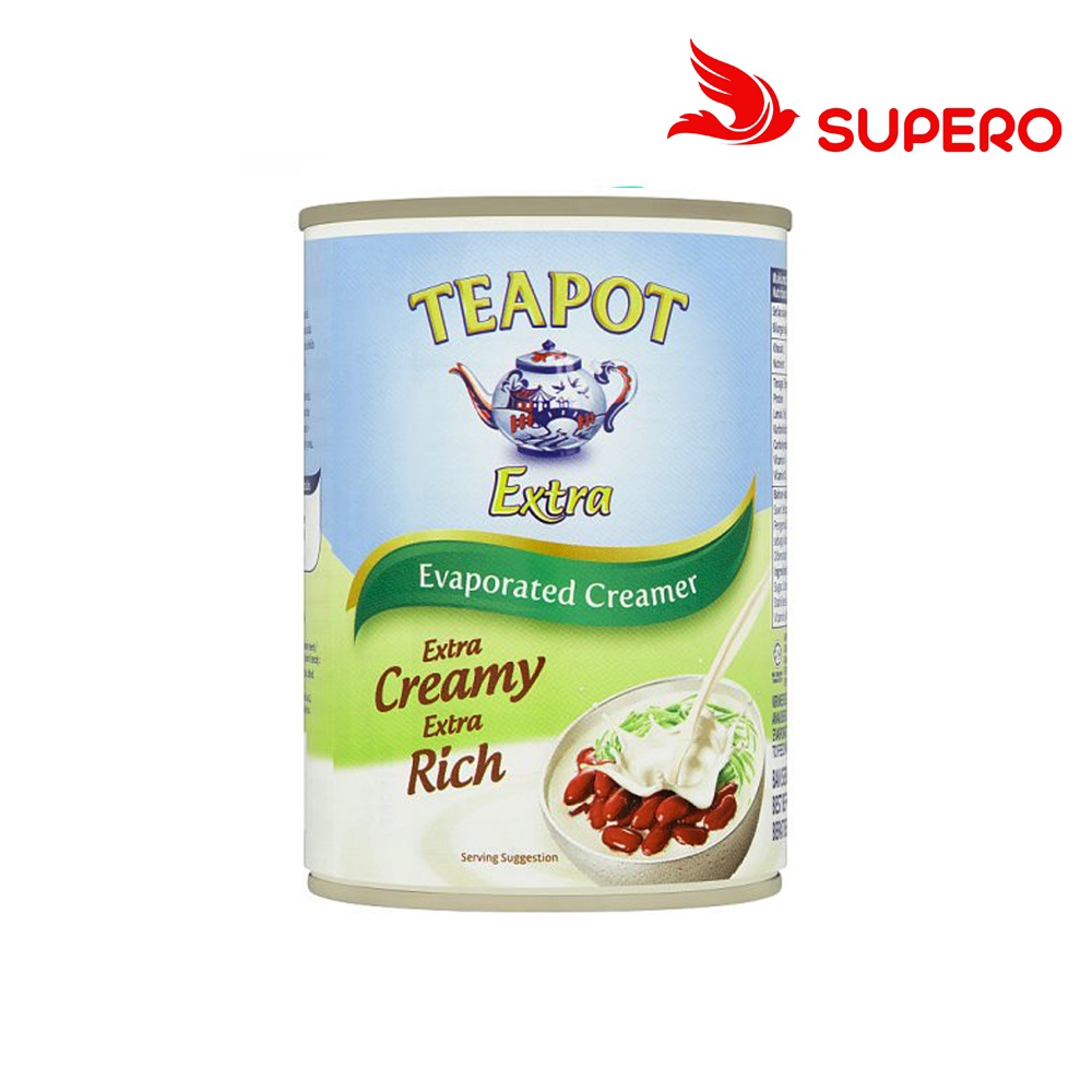 TEAPOT EXTRA EVAPORATED CREAMER 390G | Shopee Malaysia