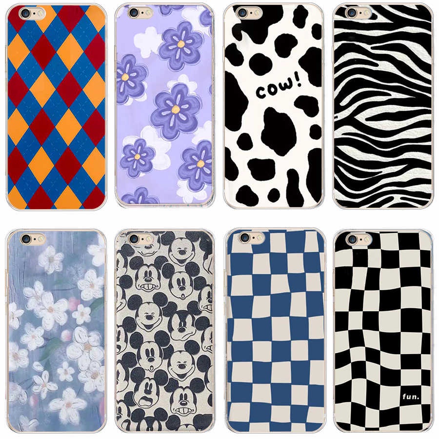 for iphonee 4 4s 5 5s se 6 6s plus Case TPU Soft Silicon Protecitve ...