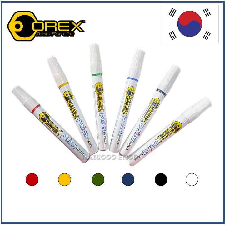 Orex Paint Marker (Made In Korea) (12pcs/Box) | Shopee Malaysia