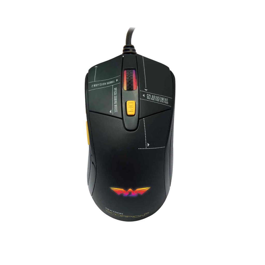ARMAGGEDDON Scorpion 5 RGB Gaming Mouse | Shopee Malaysia