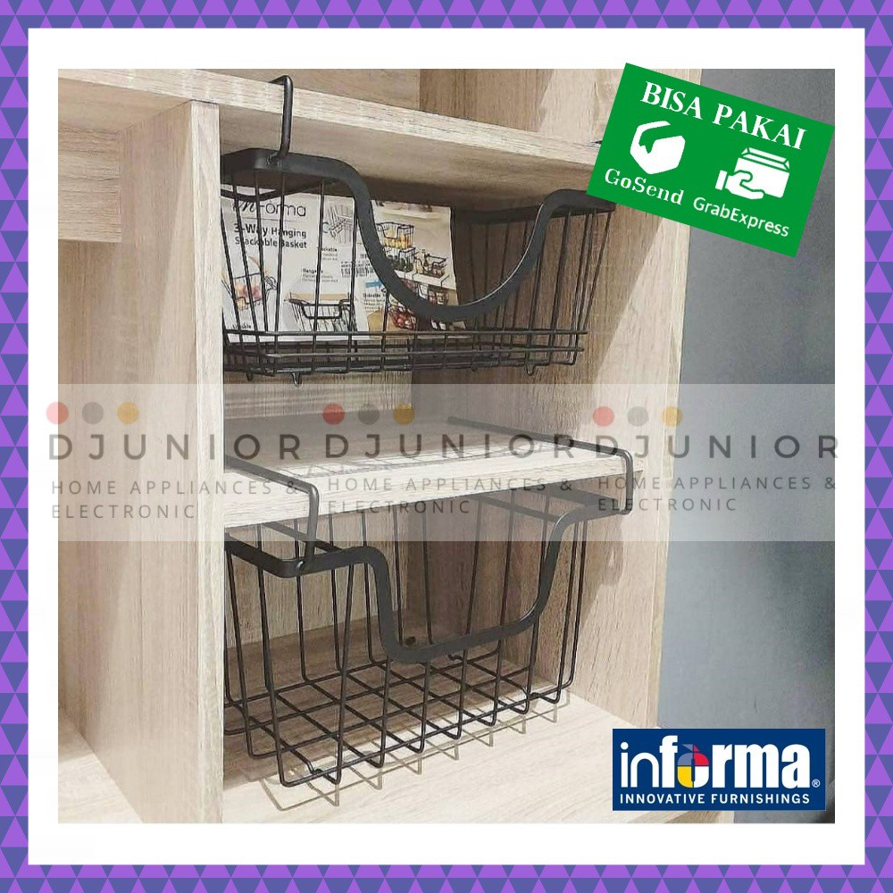 Informa - FELLI SET / SPICE HANGING RACK / HANGING STACKABLE BASKET ...