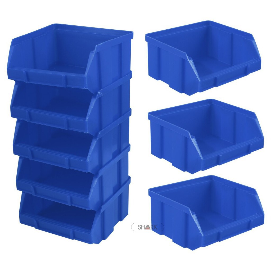 Stackable Storage Box / Part Bin Industrial / Warehouse Plastic Parts ...