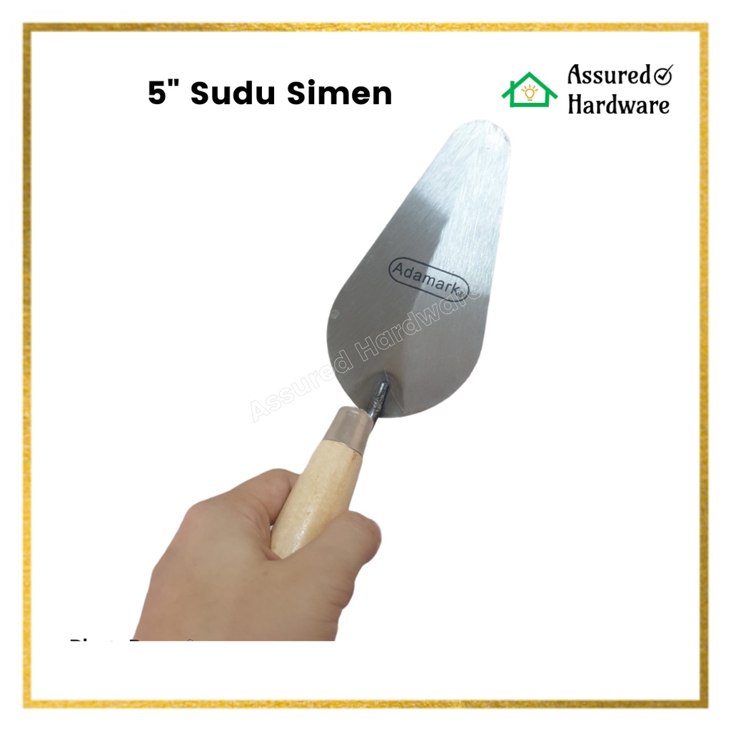 🔥 Malaysia Ready Stock 🔥 5” Simen Sudu Trowel Cement / Brick Laying ...