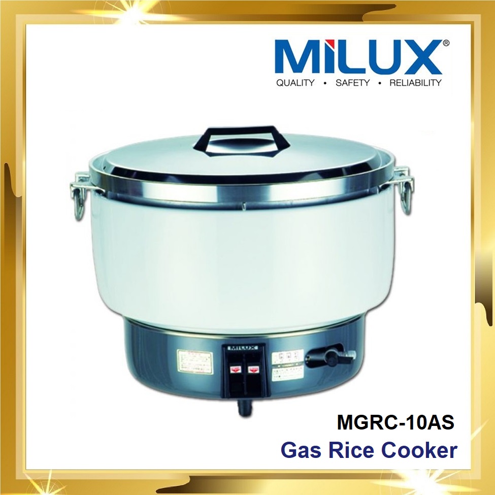 MILUX MGRC-10AS BUTTERFLY PL50 Automatic Commercial Gas Rice Cooker 10L ...