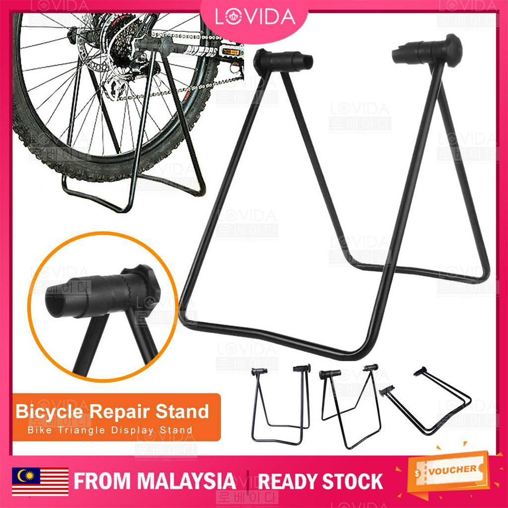 LOVIDA U-Shaped Bicycle Repair Stand Bicycle Storage Parking Rack Bike ...