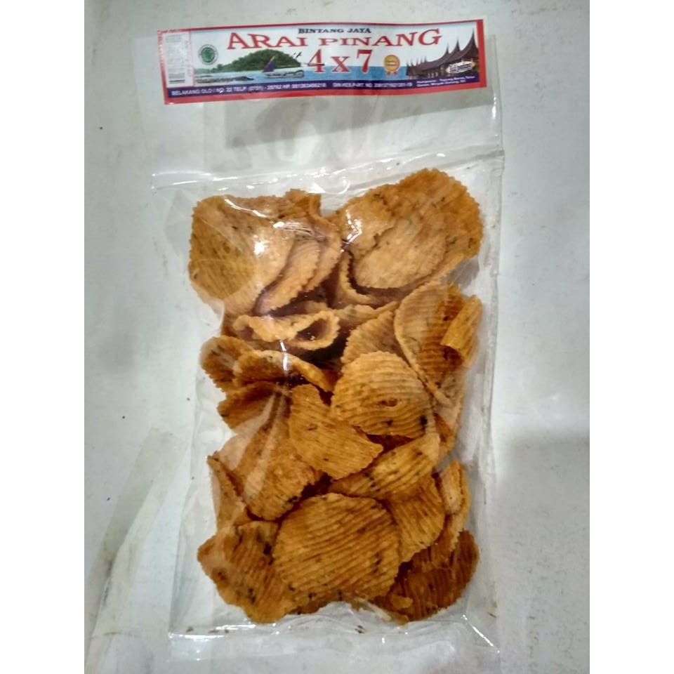 Arai Pinang Original/Balado Bintang 4 x 7 Jaya Typical Padang | Shopee ...