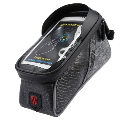WHEELUP Front Top Tube Bicycle Bag Cycling Phone Pouch (BLACK) | Shopee ...
