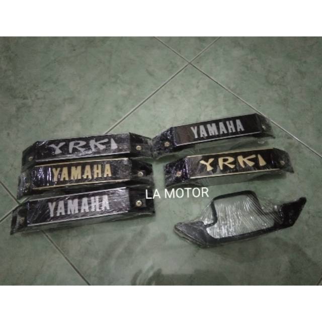 Emblem LOGO Mustache YAMAHA RX KING RXK RXS L2SUPER PLUS BREKET ...