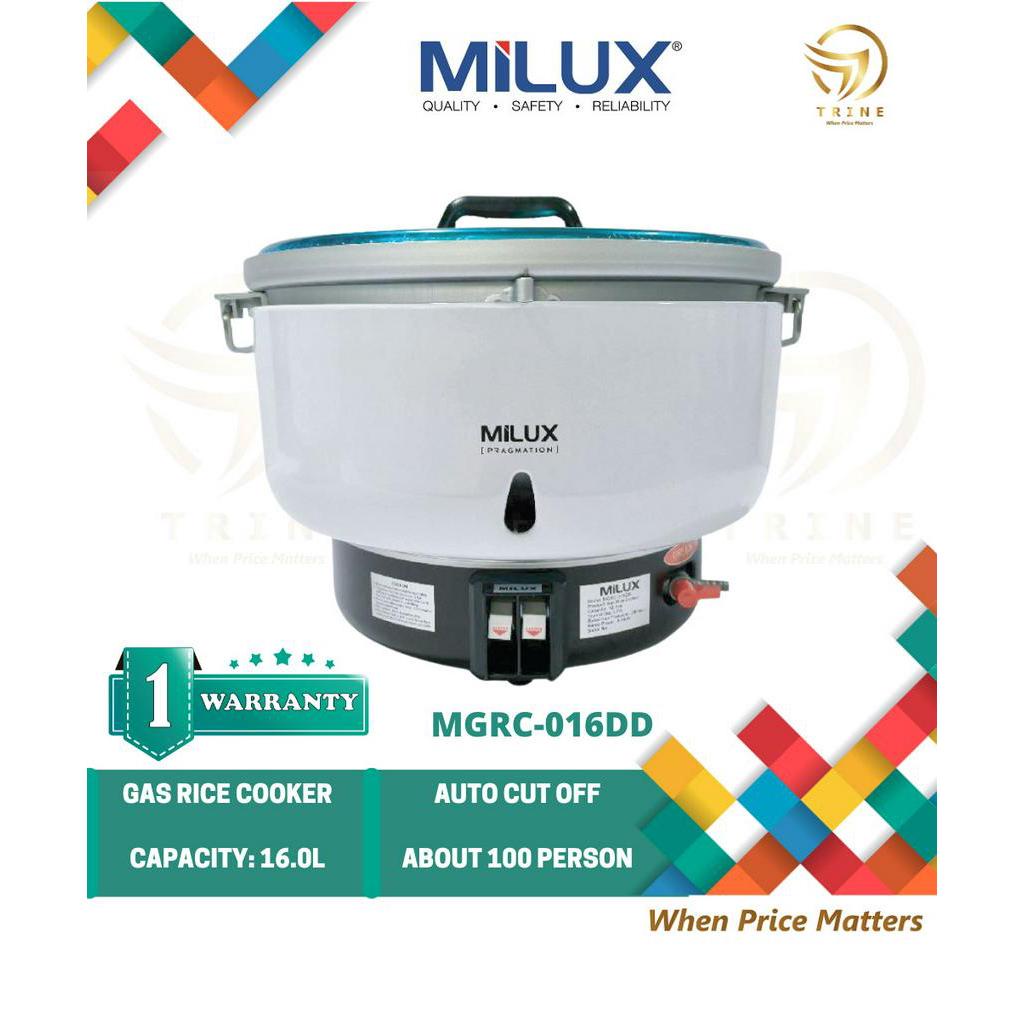 MILUX 16L COMMERCIAL GAS RICE COOKER MGRC-016DD | Shopee Malaysia