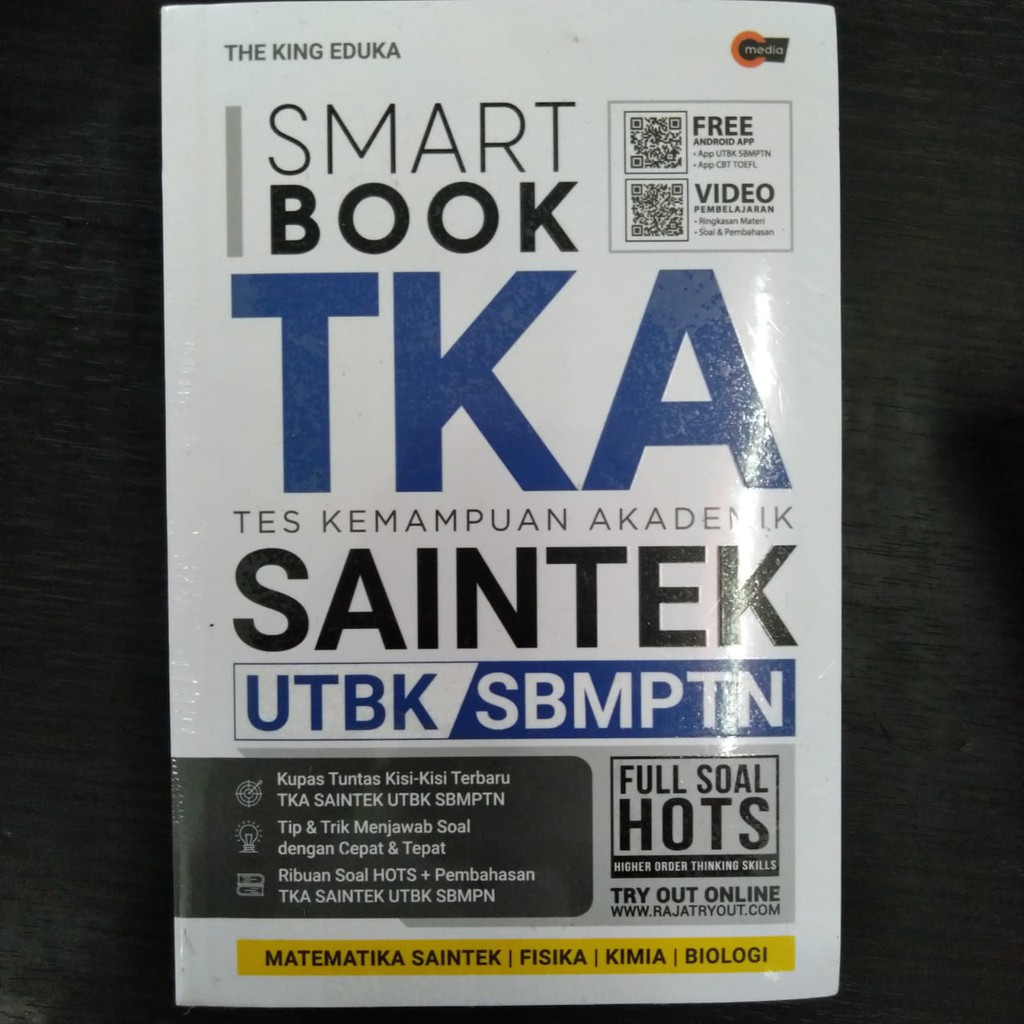 Original BOOK SMART BOOK TKA SAINTEK UTBK SBMPTN - THE KING EDUKA - C MEDIA | Shopee Malaysia