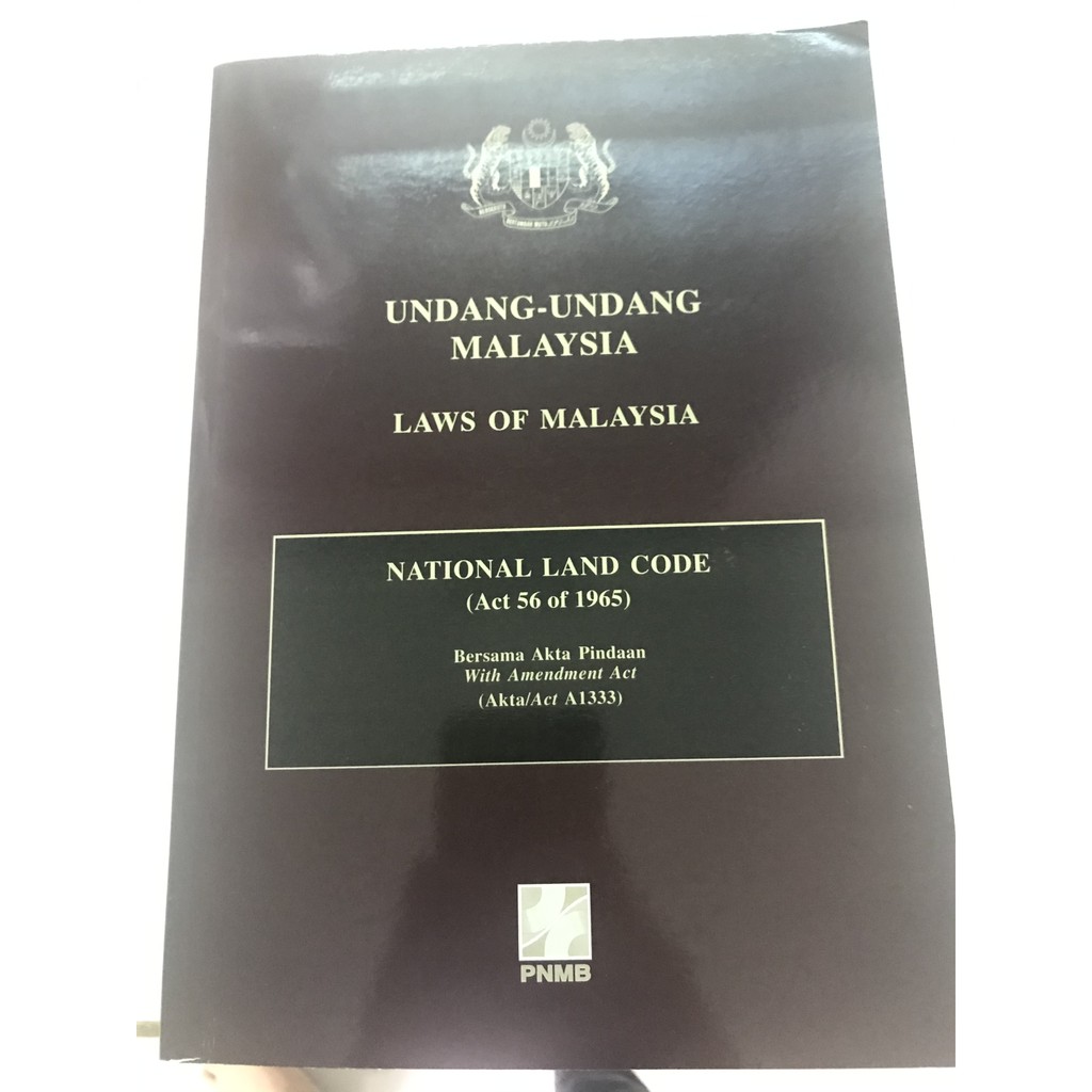 National Land Code 1965 (Act 56) - PNMB | Shopee Malaysia
