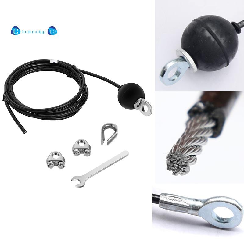 2.5Meters Gym Adjustable Cable Wire Rope Heavy Duty Steel Replacement ...