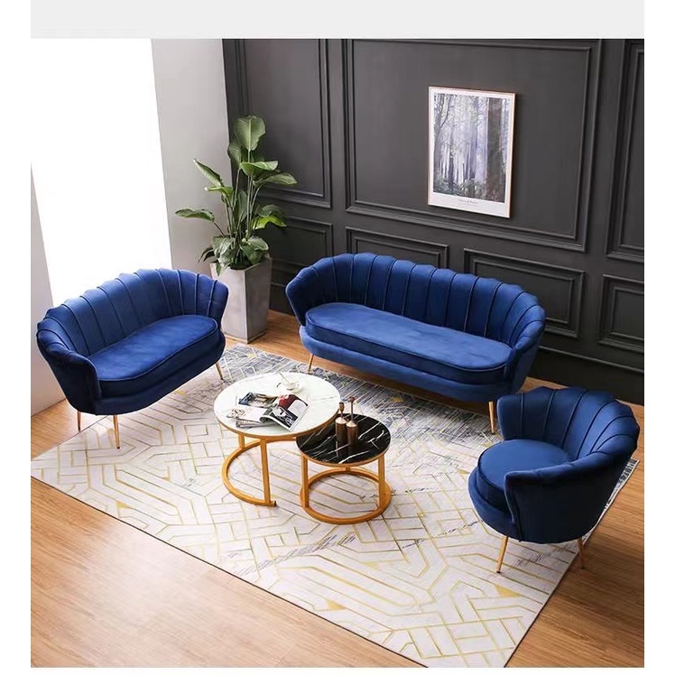 Macalline Nordic Luxury Sea Shell Sofa Chair Seashell Stool Dining ...