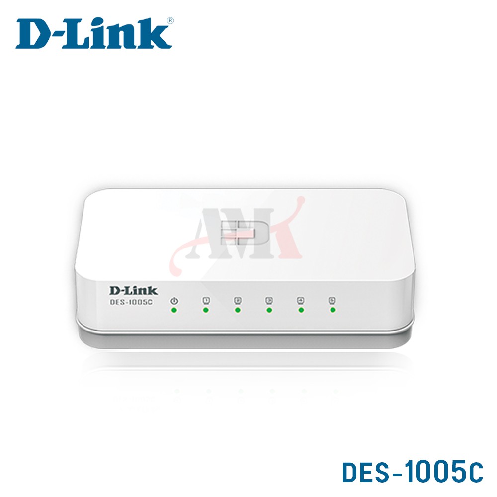 Switch HUB 5 Port D-Link 10 100Mbps DES-1005C 5-Port 10/100 Mbps ...